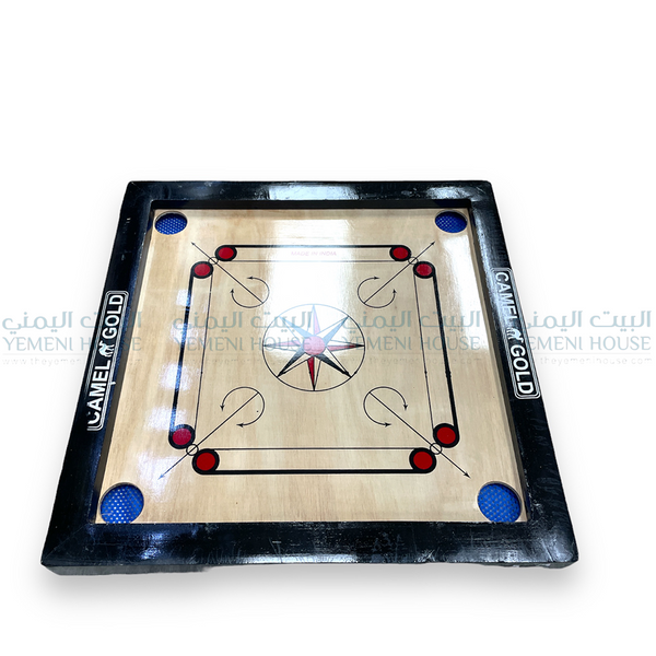 Karom Board with Pieces لعبة كيرم – The Yemeni House